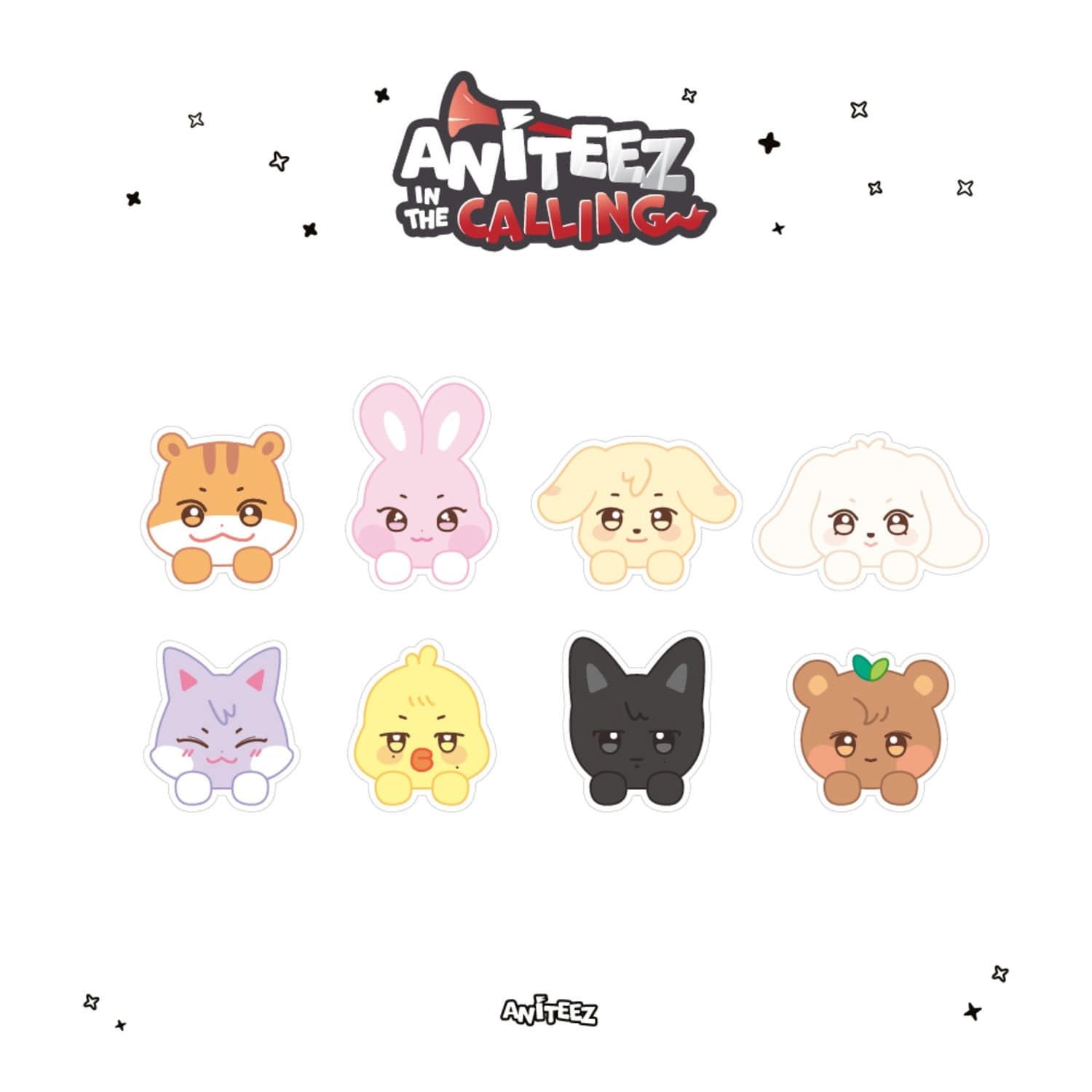 ACRYLIC CLIP MAGNET - ANITEEZ IN THE CALLING – DANBI COREA